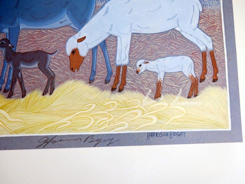 Harrison Begay haskay Yahne Yah Signed Print 939/950 - Etsy