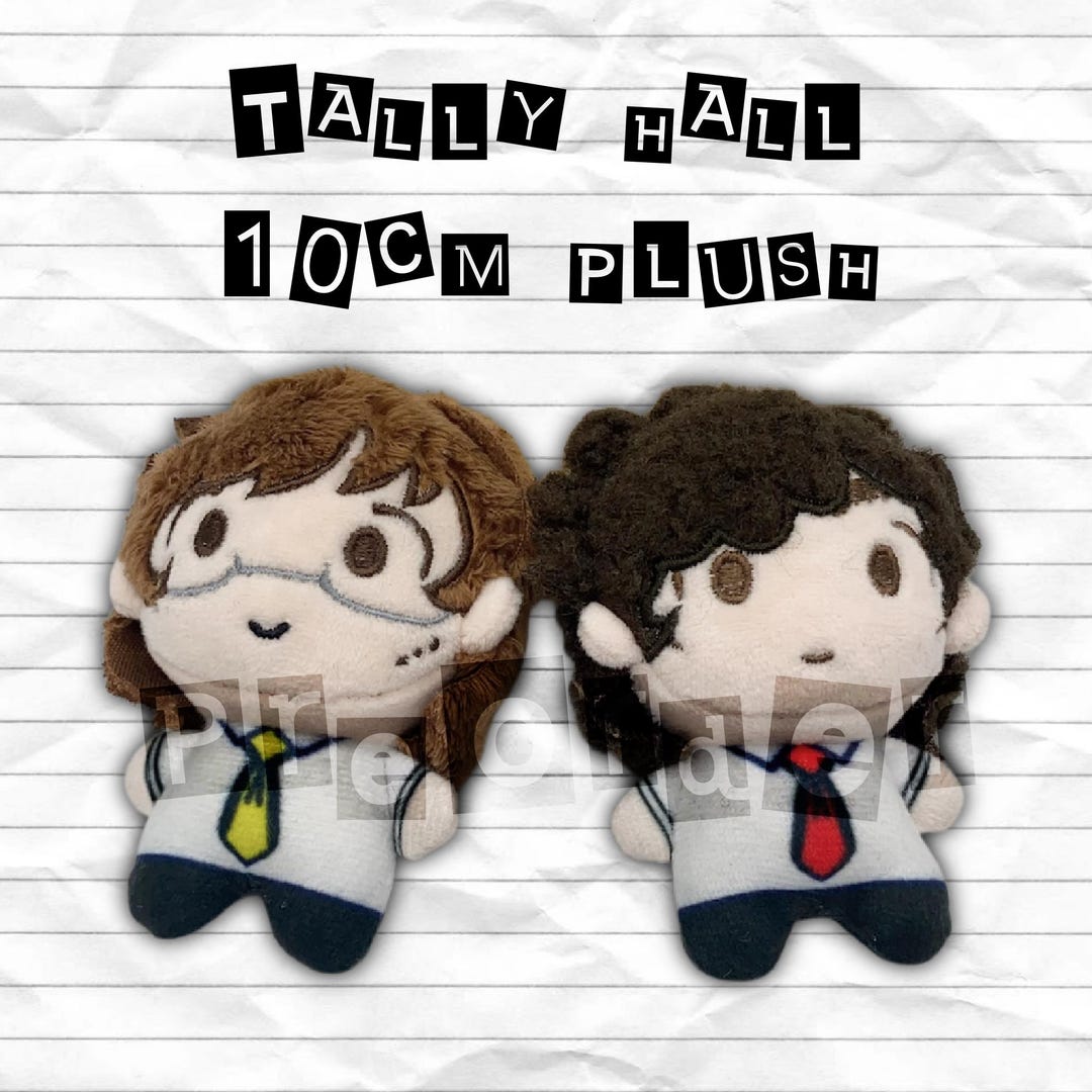 Read Description]] TALLY HALL PREORDER Plush 10CM Doll! - Etsy