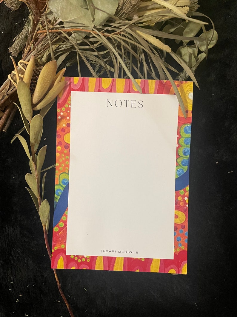 Indigenous Notepad - Etsy