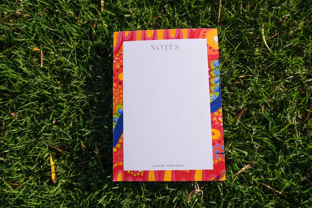 Indigenous Notepad - Etsy