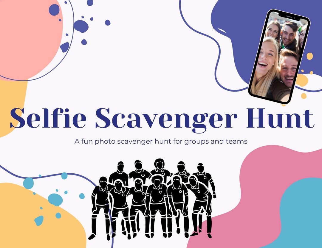Selfie PHOTO SCAVENGER HUNT - Etsy