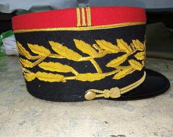 French Military Kepi, France Army Embroidery Cap - Etsy