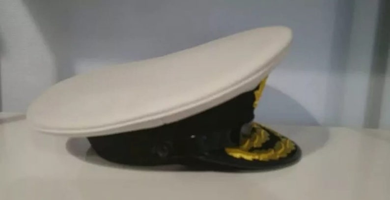 British Royal Navy Admiral Flag Officers Peaked Cap Brand New Replica ...