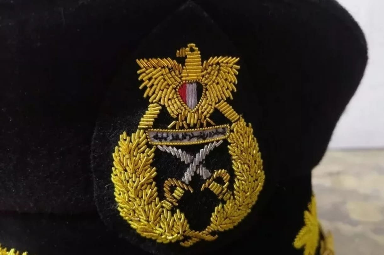 Egyptian Army Generals' Ceremonial Visor Cap All Sizes Available - Etsy