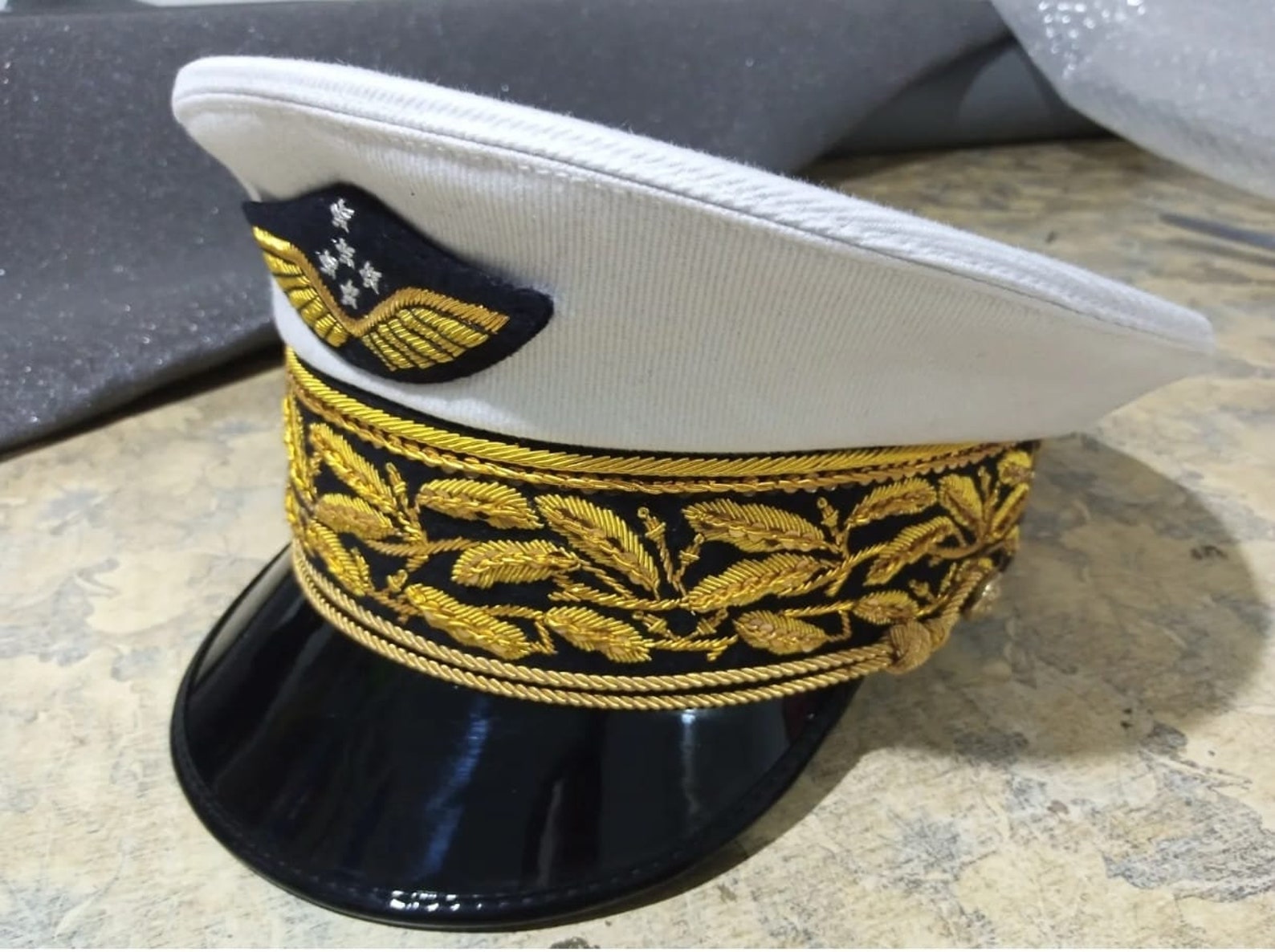 WW2 French Airforce General Cap High Quality Embroidery - Etsy