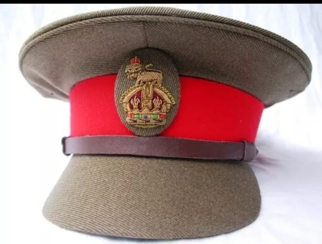 WW1 British Army Colonel / Staff Officer Cap Replica All Sizes ...