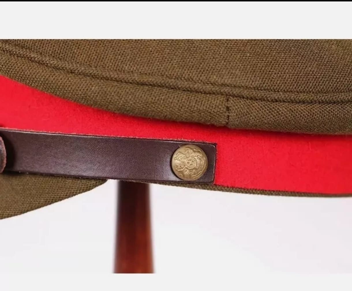 WW2 BRITISH ARMY Other Ranks Visor Hat Gold Braid Cap All Sizes ...