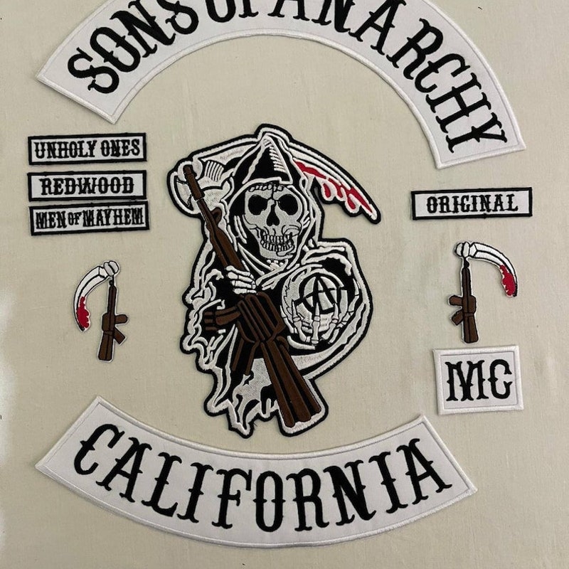 Sons of Anarchy Patches - Etsy