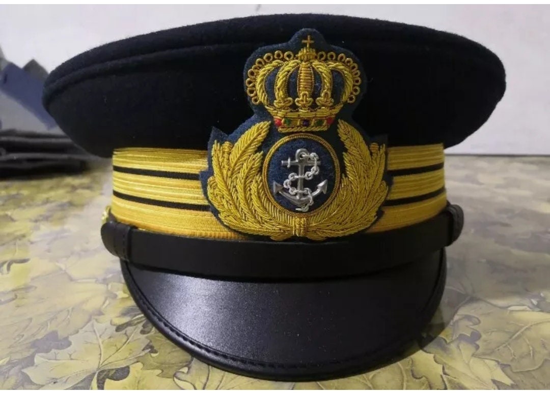 Replica Cappello-berretto-capitano-regia-marina-san-marco-rsi-1910-cap ...