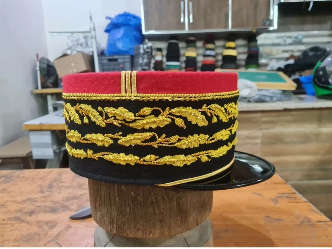 WW2 Marshal of France French Army Military General Officer Visor Hat ...