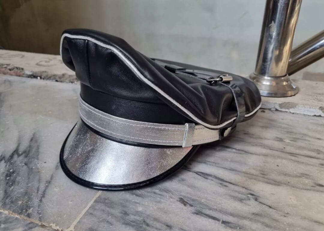 Real Leather Miltaria Army Muir Caps - Etsy