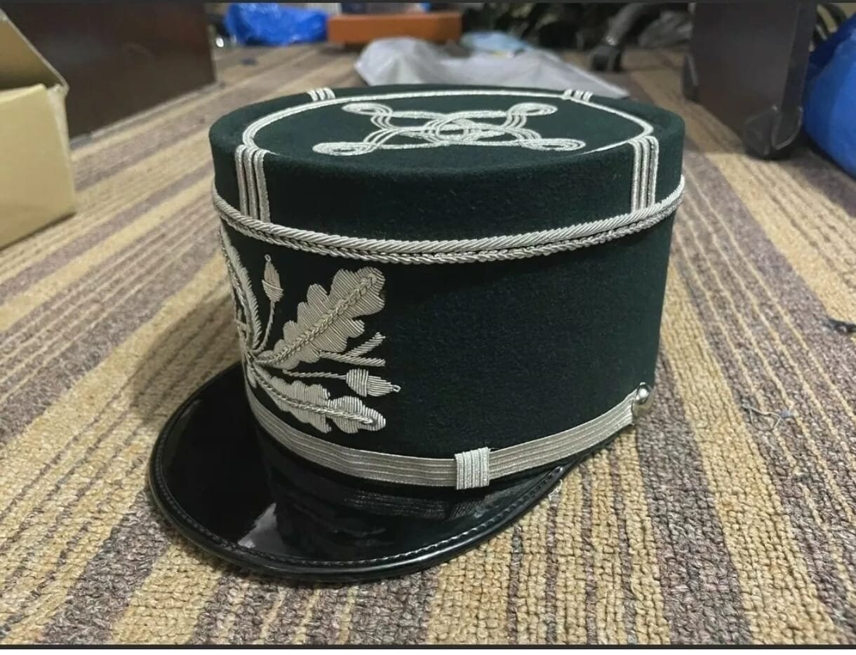 WW1 French Military Army Generals Officers Visor Hat Cap Kepi Handmade ...