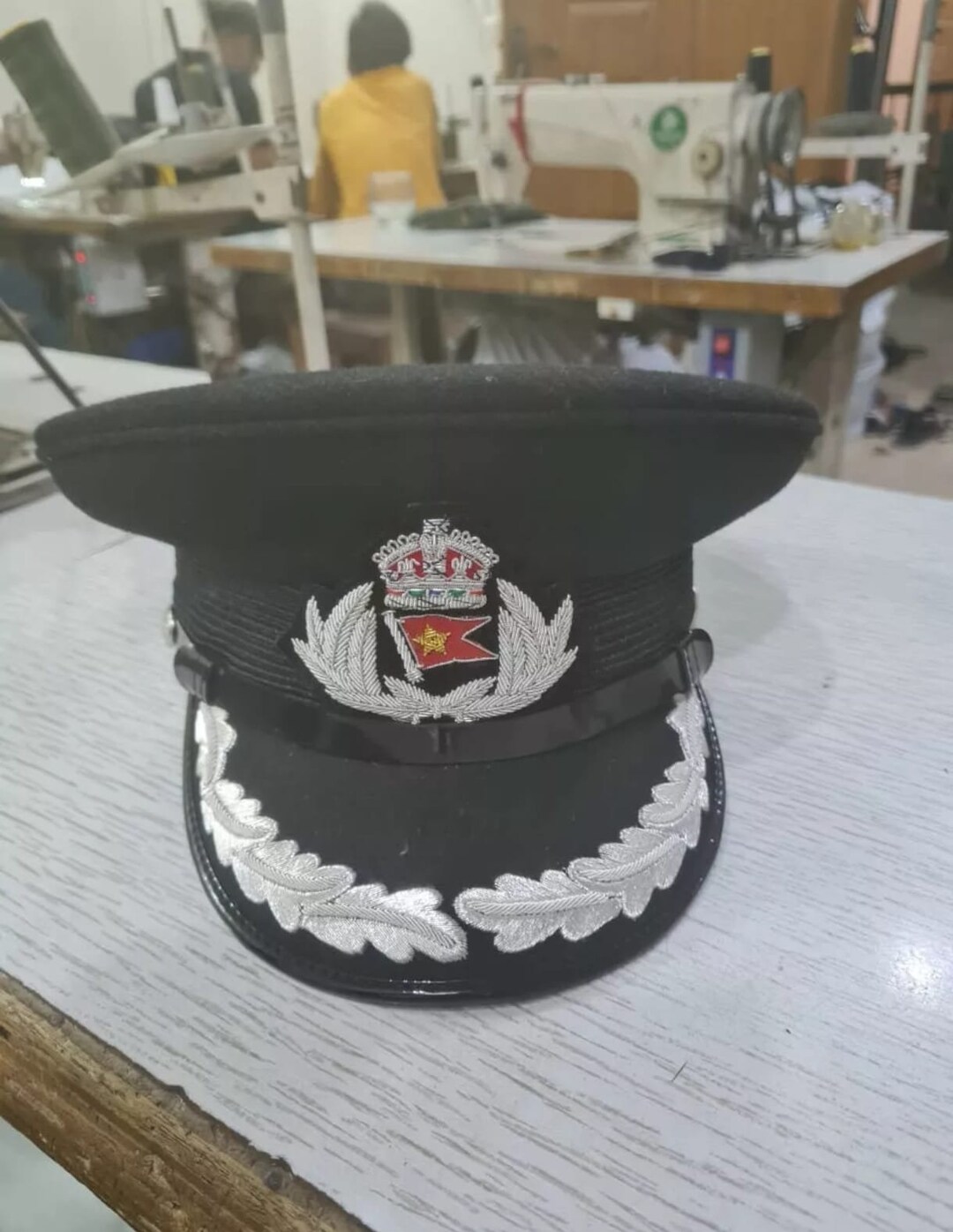 Captain Smith Royal Marine Ship White Star Line Titanic King Crown Hat ...