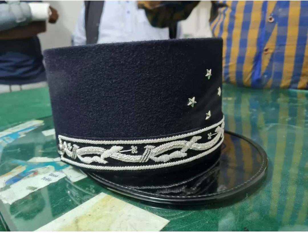 WW2 Marshal of France French Army Military General Officer Visor Hat ...