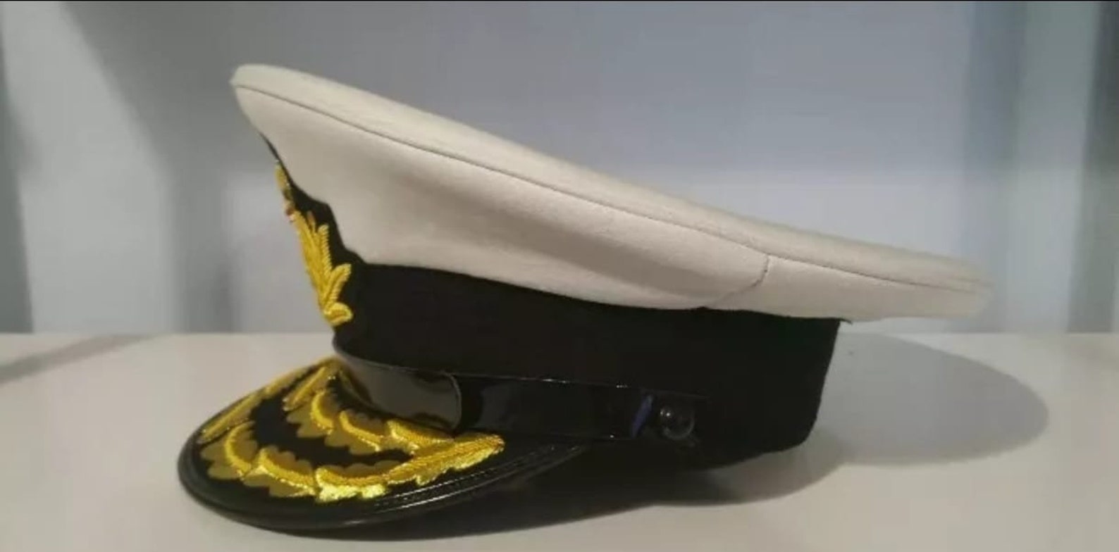 British Royal Navy Admiral Flag Officers Peaked Cap Brand New Replica ...