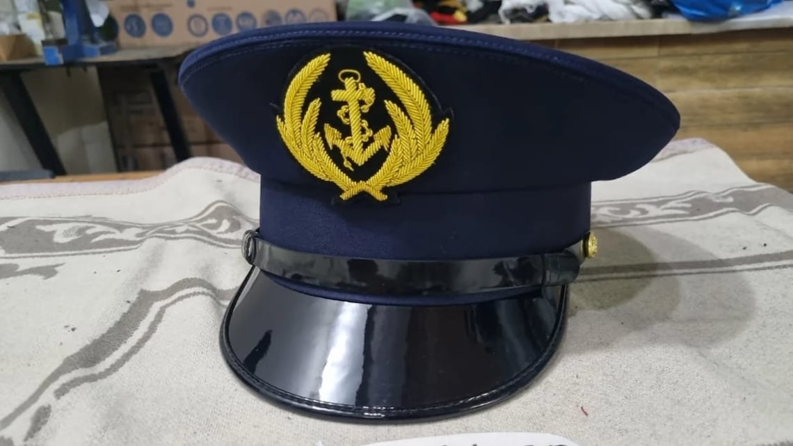 WWII French Naval Visor Cap All Size Avialable Replica - Etsy