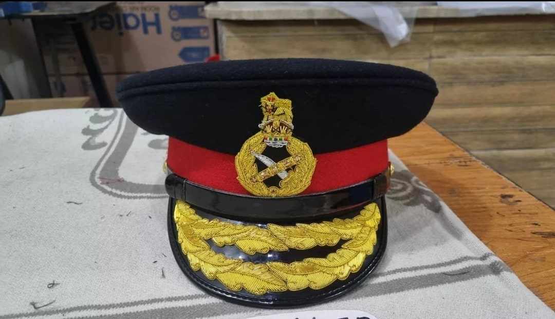 WW11 British Army General, Lieutenant General, Major General Peaked Cap ...