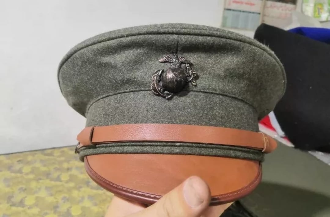 WW1 USMC Forest Green Wool Hats 1912 Handmade - Etsy