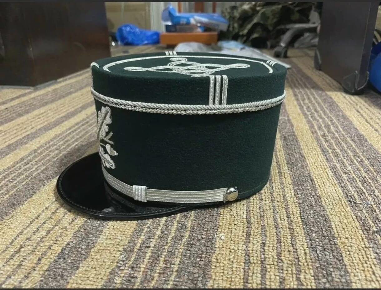 WW1 French Military Army Generals Officers Visor Hat Cap Kepi Handmade ...