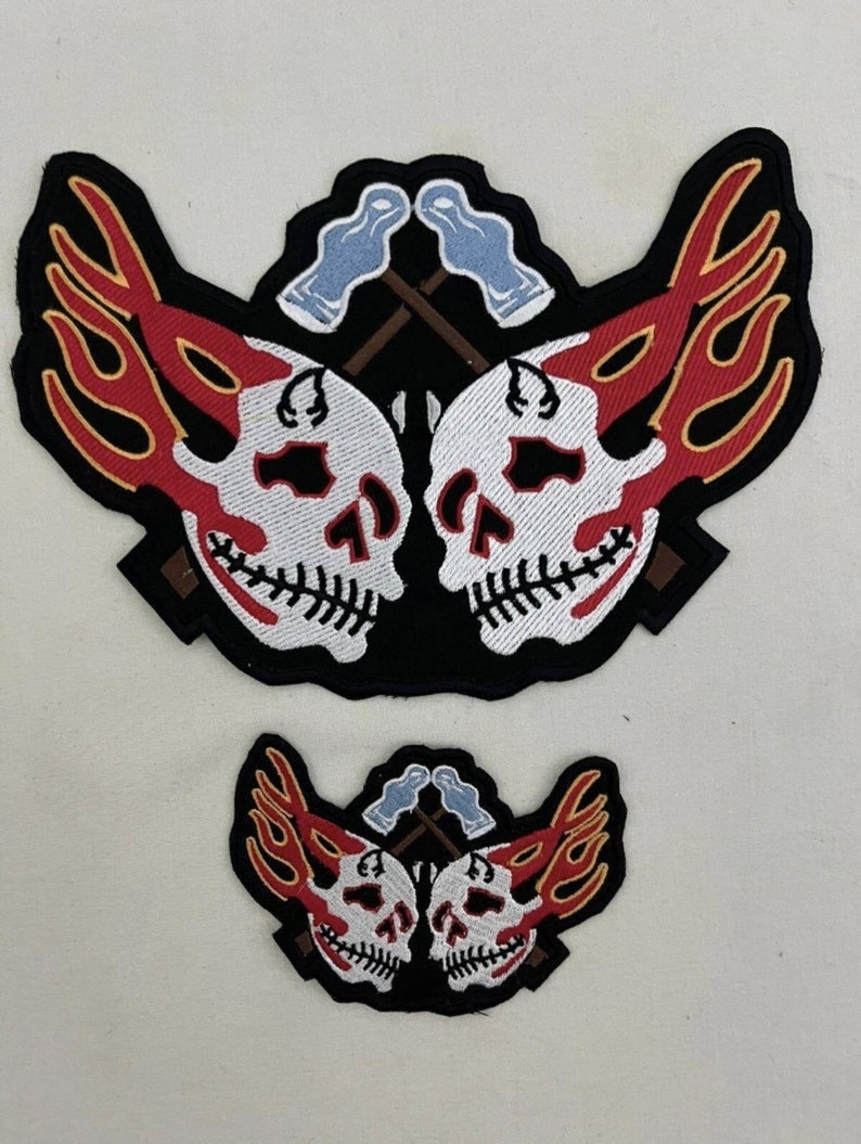 High Quality Hammer Headz Nomads Mc Patch Set Biker Cut Large Size Set ...