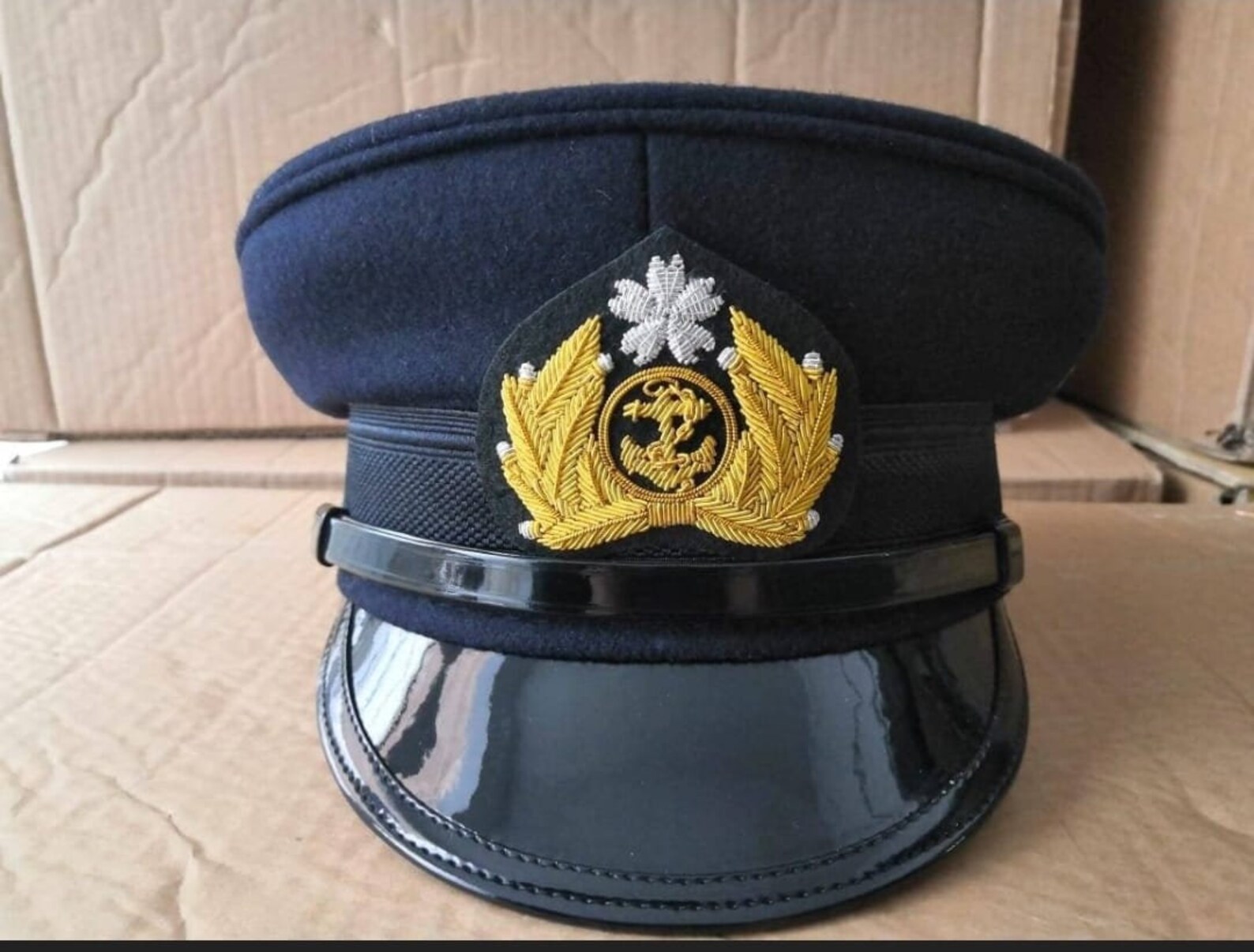 WW2 Japanese Navy Officers Caps Are in Two Different Colour Choose One ...