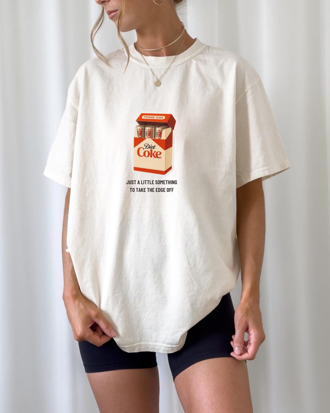 Just a Lil Something to Take the Edge off T-shirt, Funny Diet Coke ...