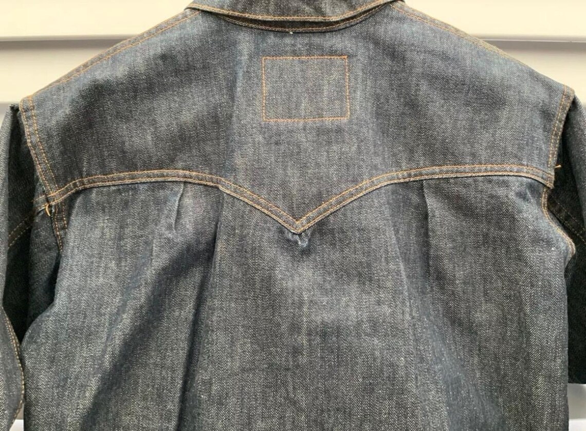 Evil Denim Selvedge Denim Lot 666 1930s Reproduction Jacket. Cinch ...