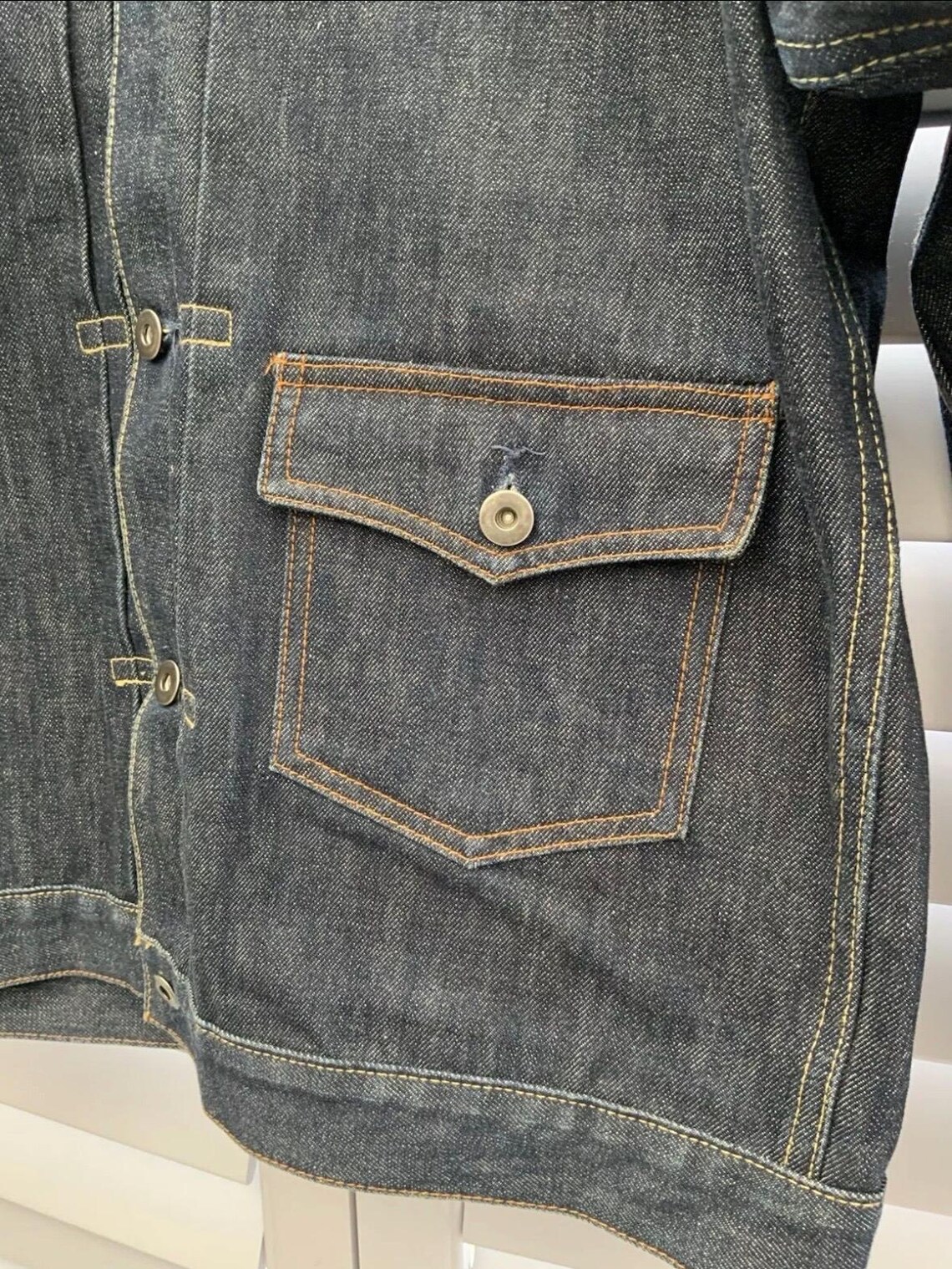 Evil Denim Selvedge Denim Lot 666 1930s Reproduction Jacket. Cinch ...