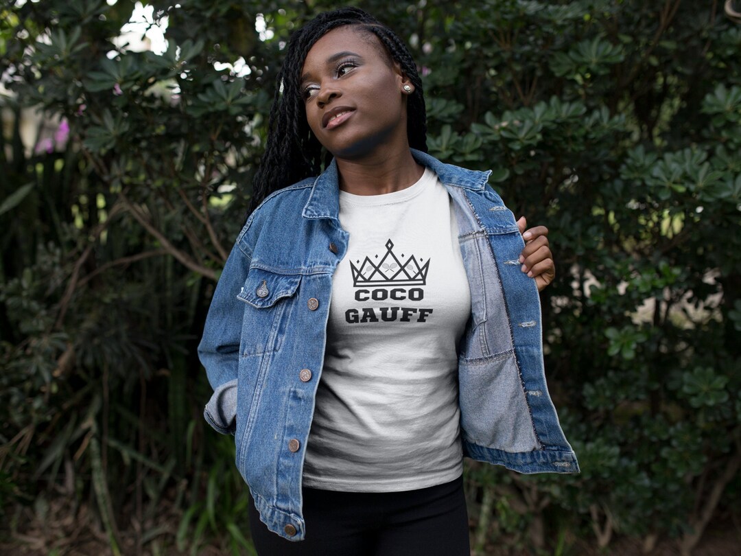 Coco Gauff Shirt, Queen Coco Shirt, Coco Gauff Tshirt, Coco is a Queen Shirt, American Tennis ...