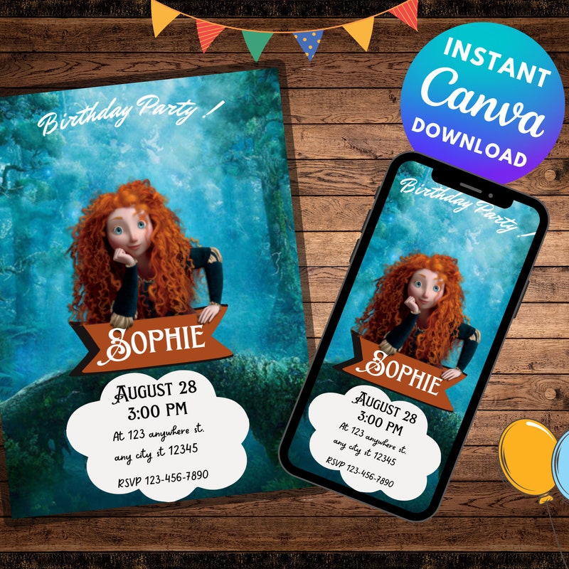 Brave Invitation - Etsy Australia