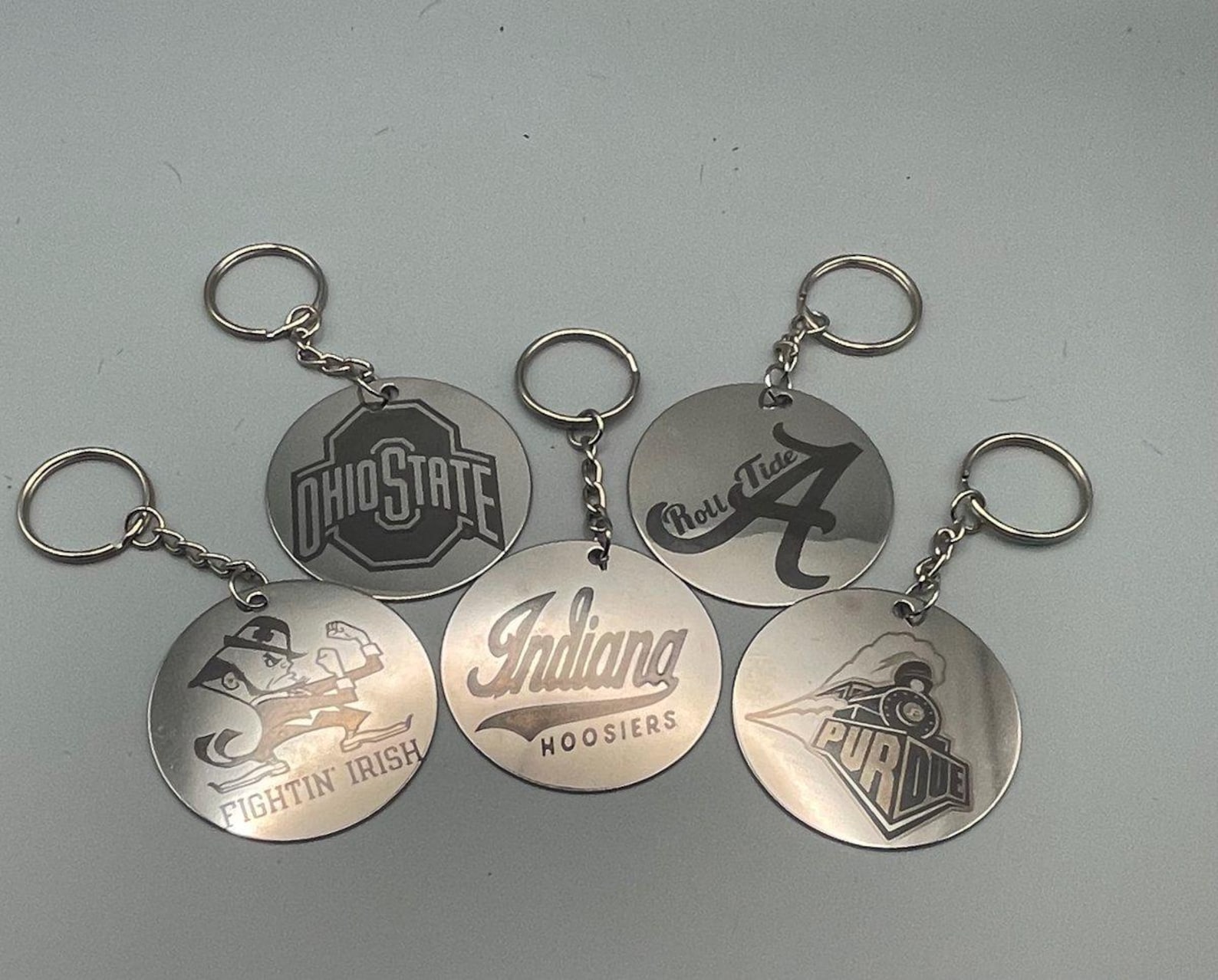 Collegiate Themed Key Chains - Etsy