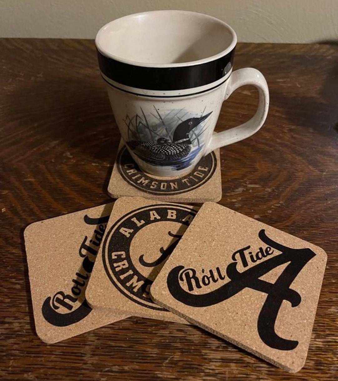 College Sport Fanatic Coasters - Etsy