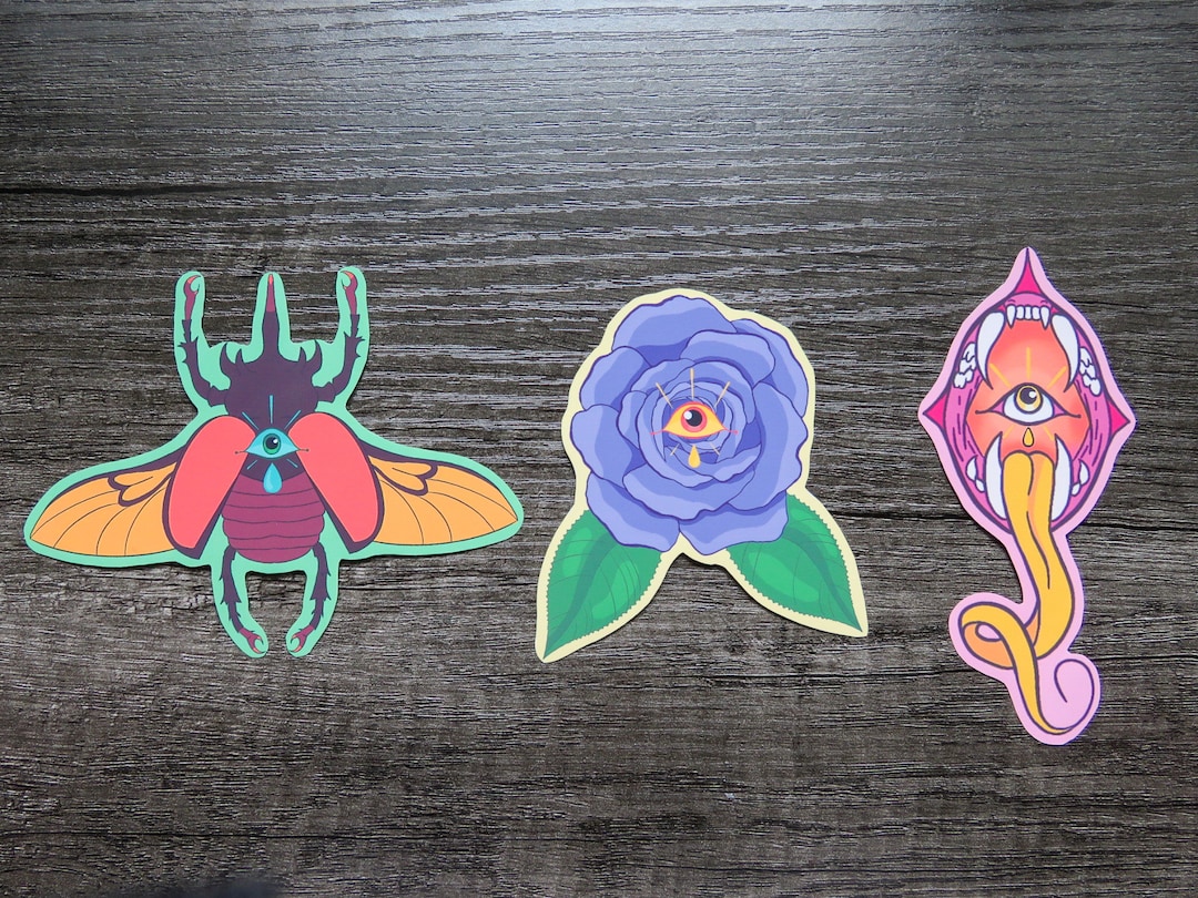 Third Eye Sticker Pack - Etsy