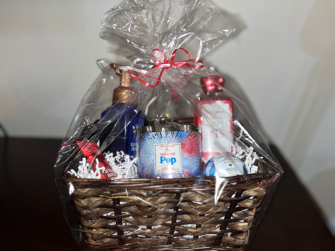 Red White and Blue Gift Set - Etsy