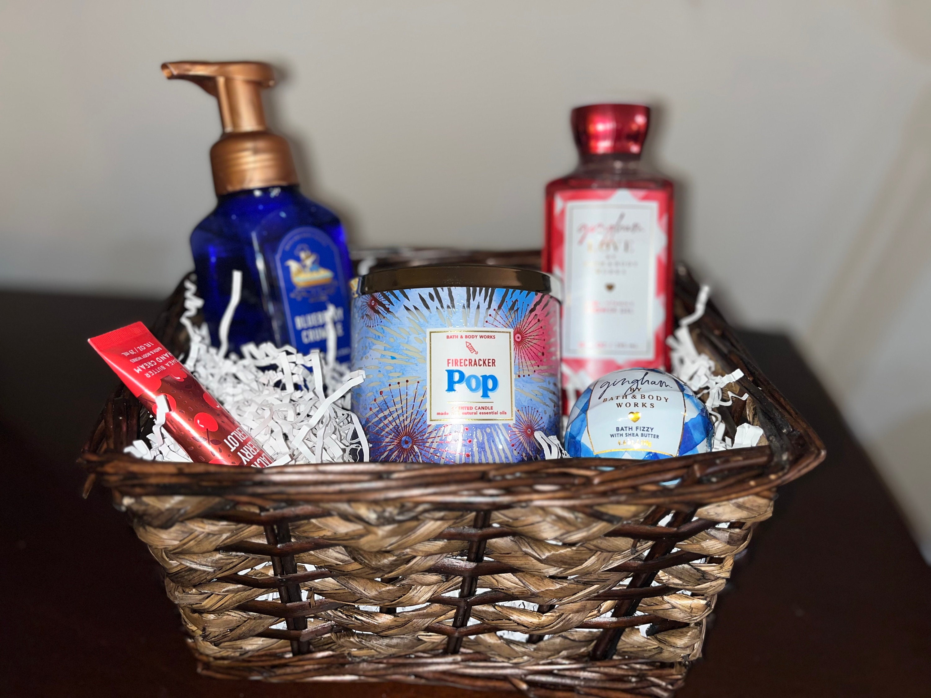 Red White and Blue Gift Set - Etsy