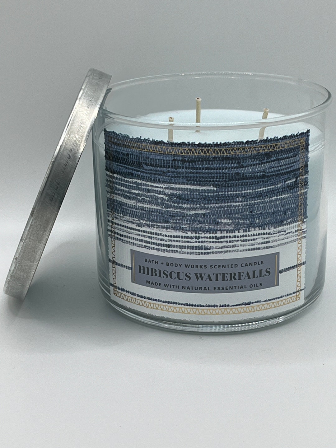 Hibiscus Waterfall Candle - Etsy