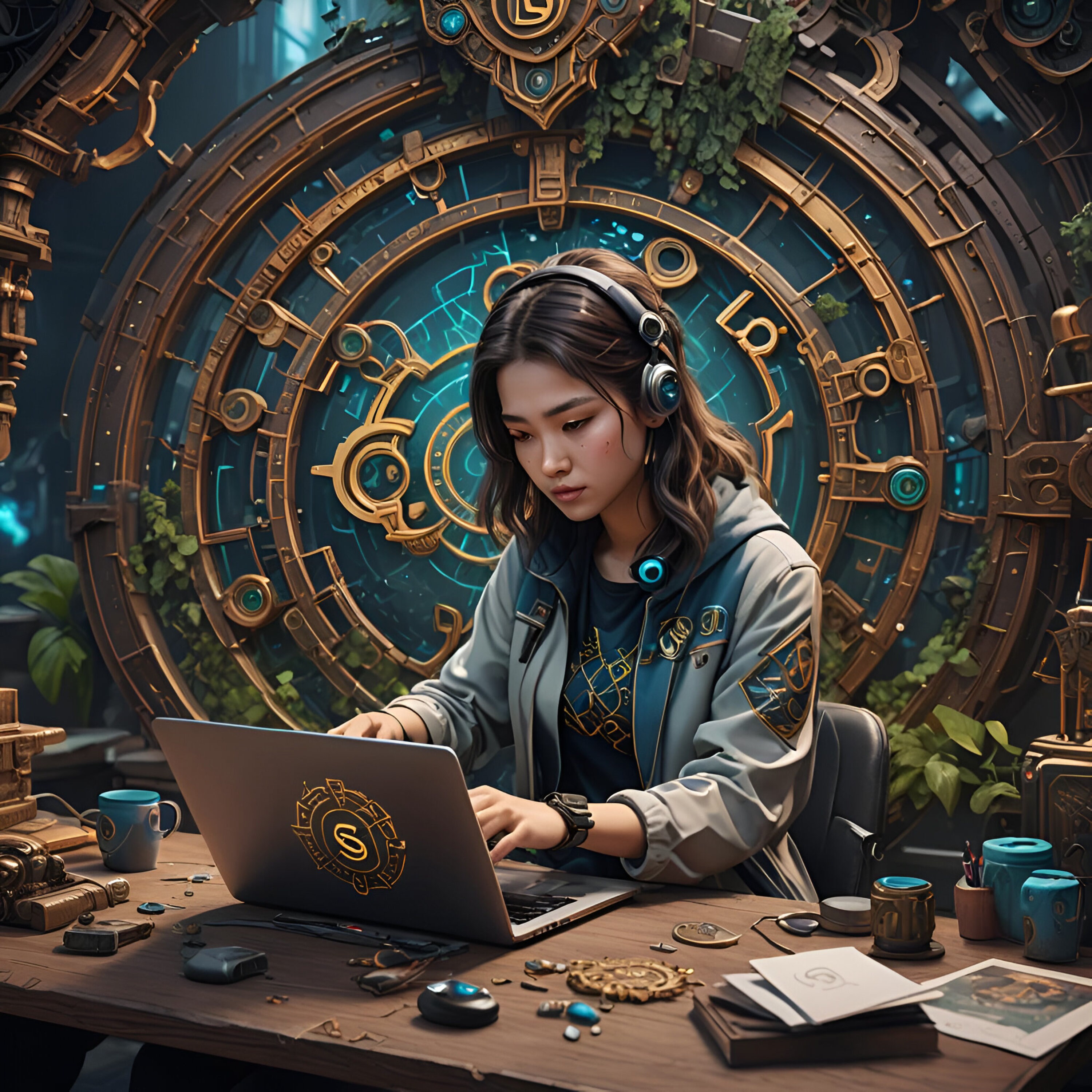 Tech Future | Unique | AI Generated Art | Wall Canvas - Etsy