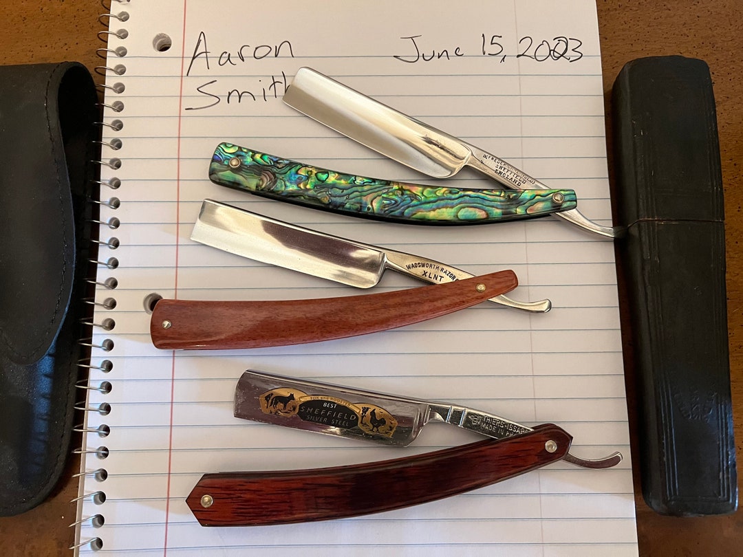 Straight Razors lot of 3 - Etsy