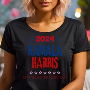 Kamala Harris Let's Cross the Finish Line Png , Kamala Harris President ...