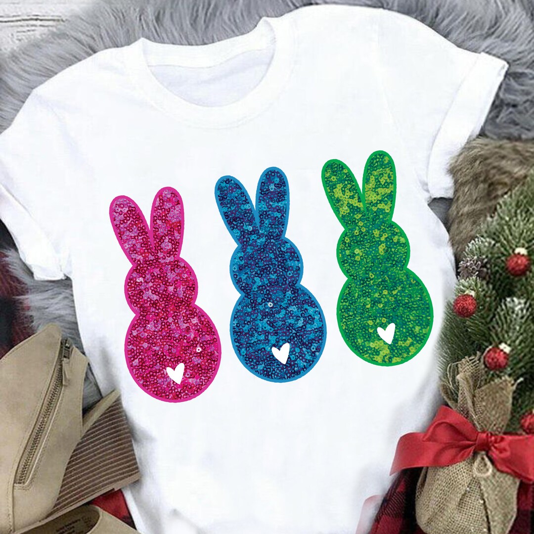 Glitter Easter Bunny Png, 3 Easter Bunny Clipart, Happy Easter Bunny ...