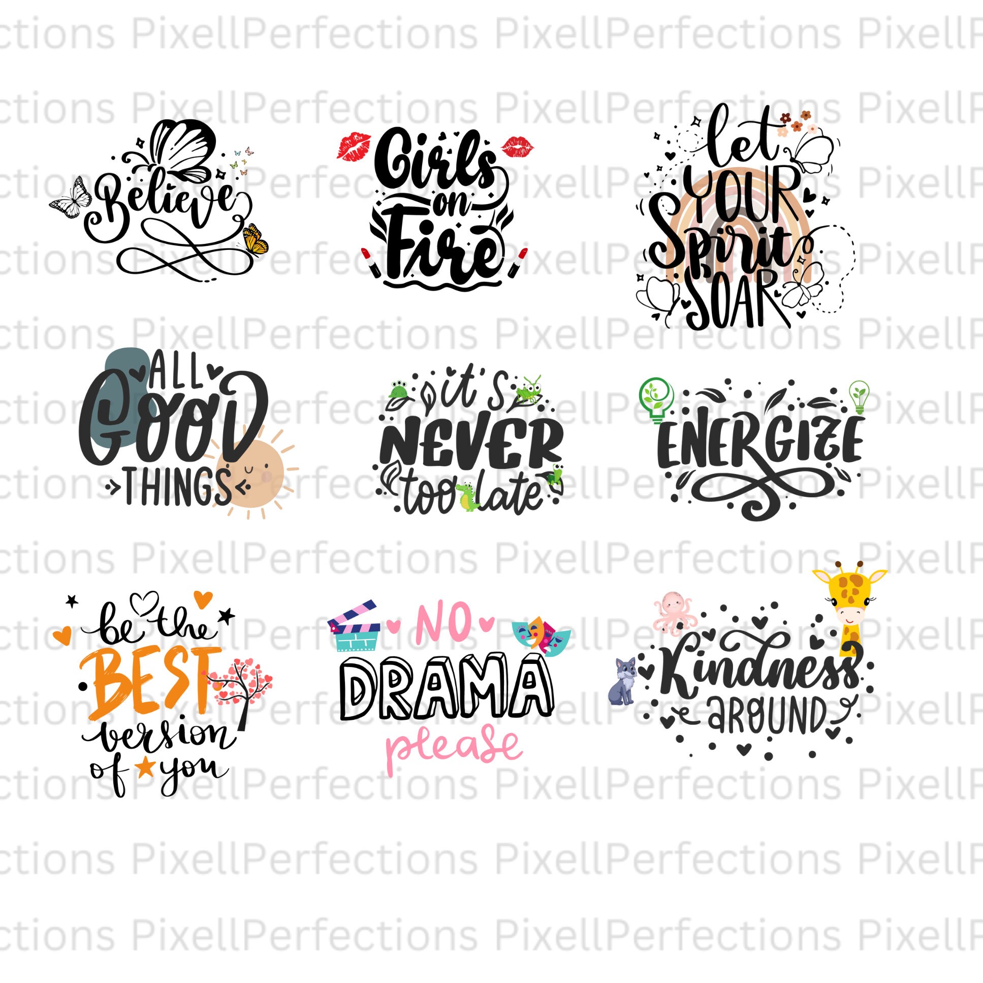 Quotes Svg Bundle, Motivational Quotes Svg, Inspirational Quotes Svg ...