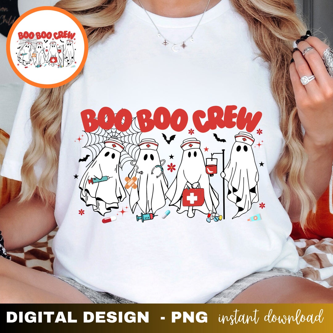 Boo Boo Crew Png, Halloween Nurse Png, Halloween Png,nurse Halloween ...