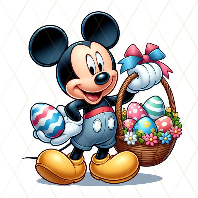 Mickey Mouse Easter - Etsy