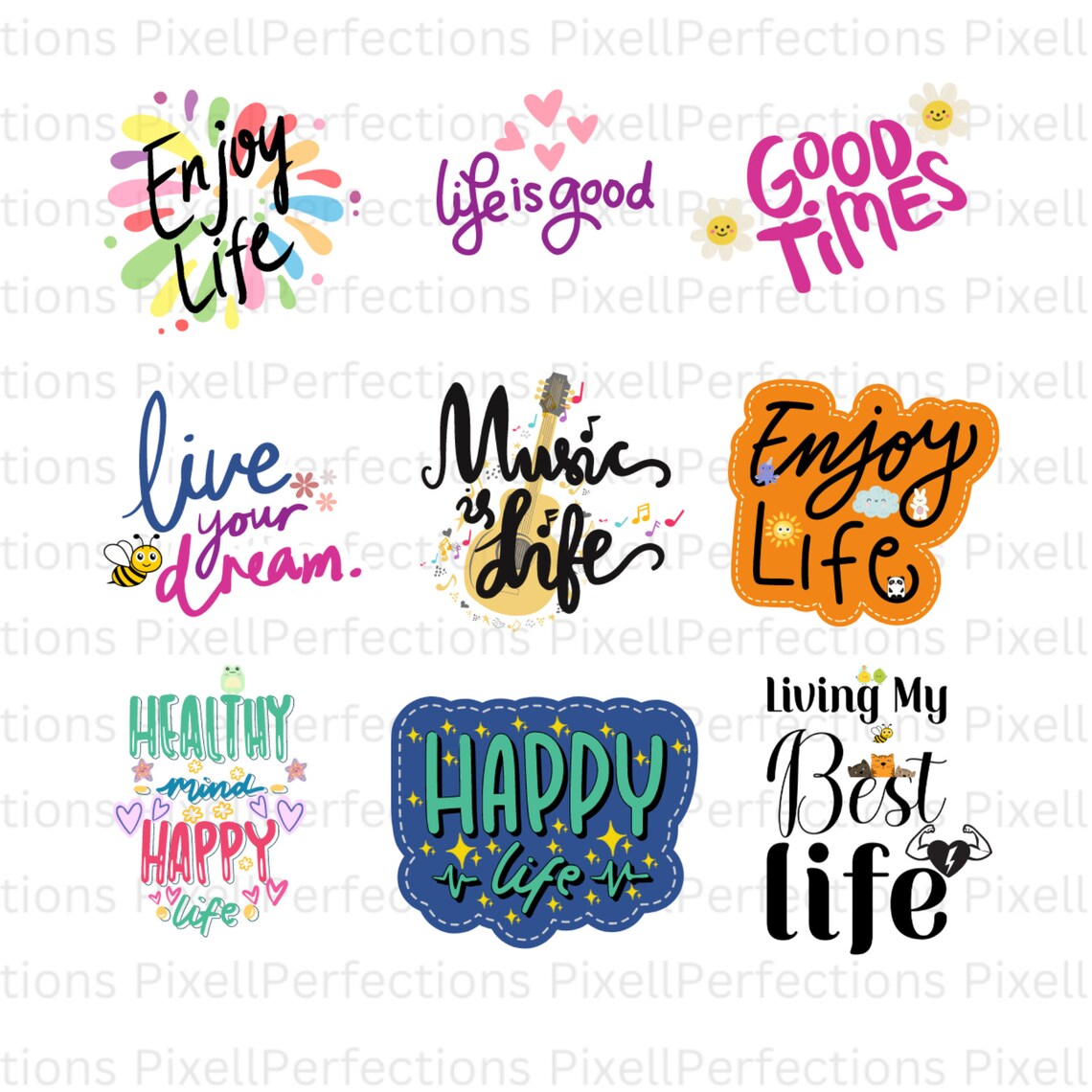 9 Quotes Svgs Bundle, Inspirational Quotes Svg, Motivational Quotes Svg ...