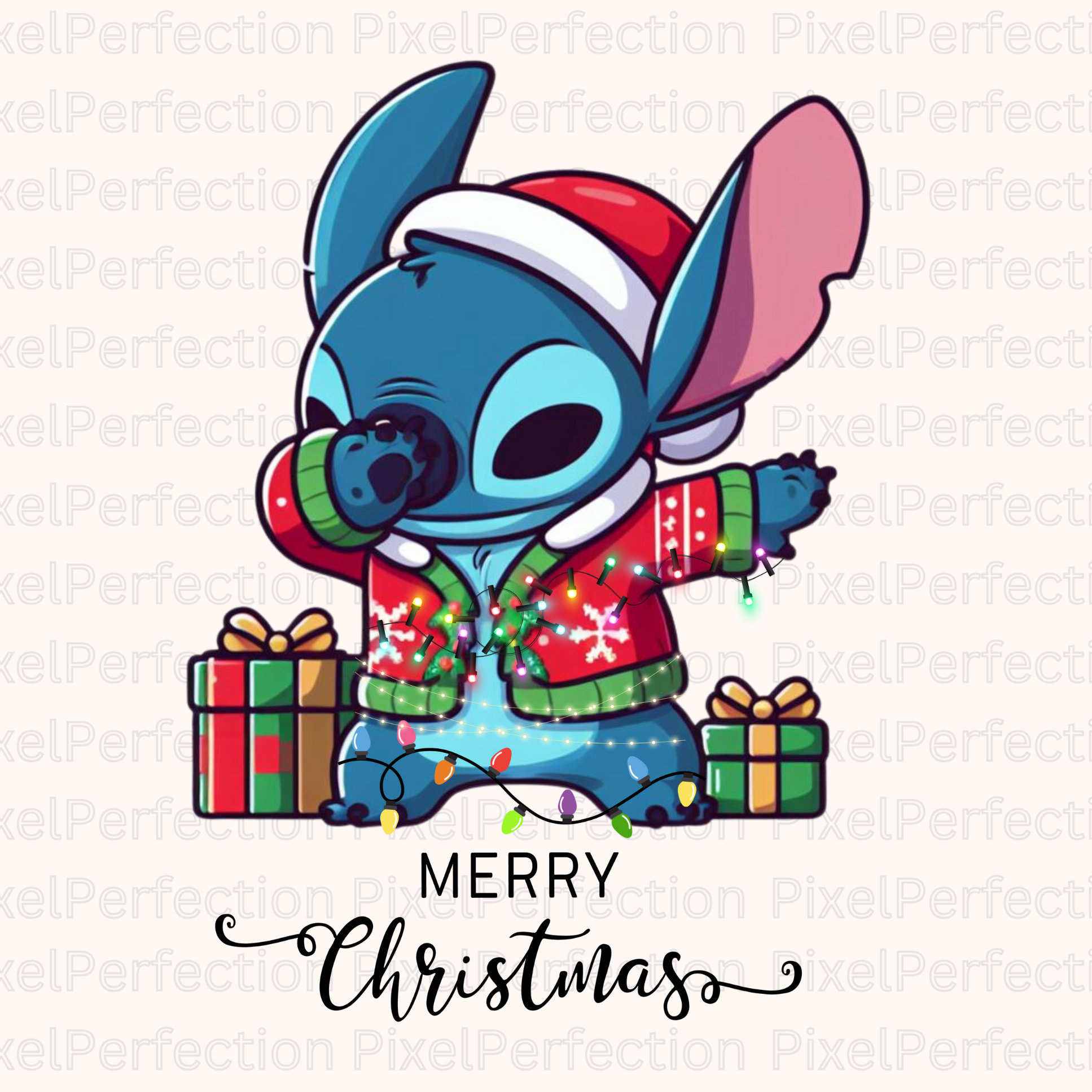 Feliz Navidad Png, Kawaii Stich Png, Stich Clipart, Regalos de Navidad ...