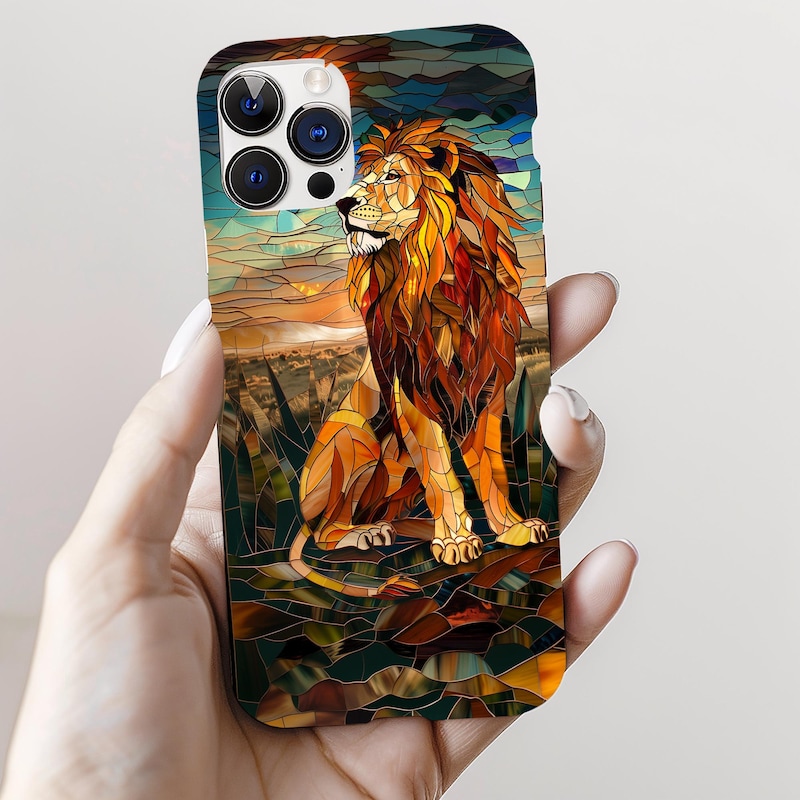 Lion Phone Case - Etsy