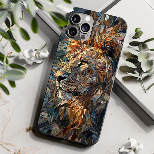 Lion Phone Case - Etsy