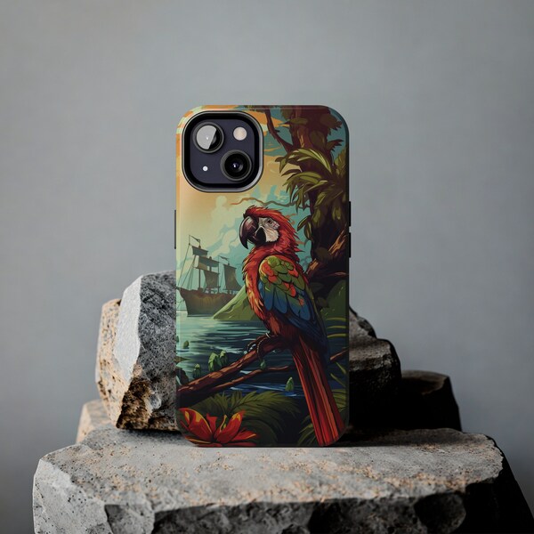 Pirate and Parrot - Etsy