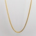 14K Yellow Gold Square Wheat Chain With Lobster Claw Closure, 1.8mm ...