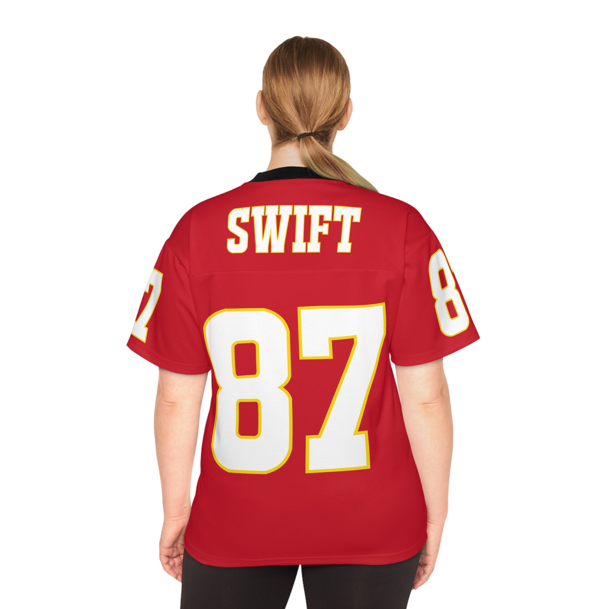 Swiftie Football Jersey red - Etsy